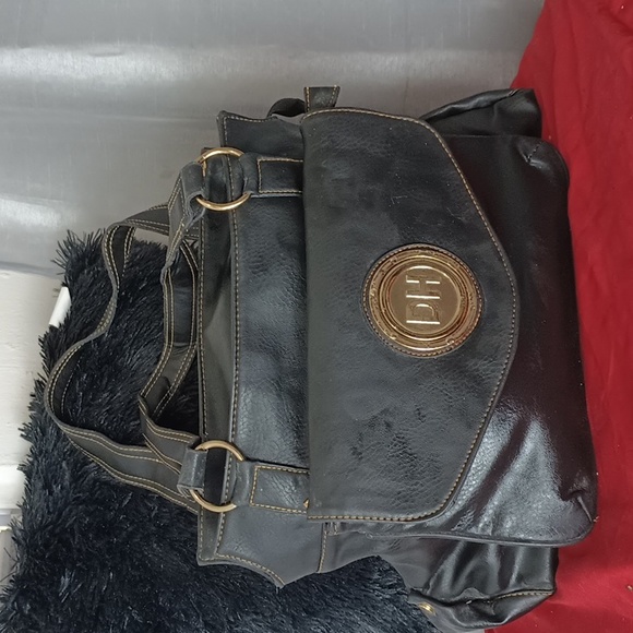 Bags | Nwt Dh Handbag Doble Black | Poshmark